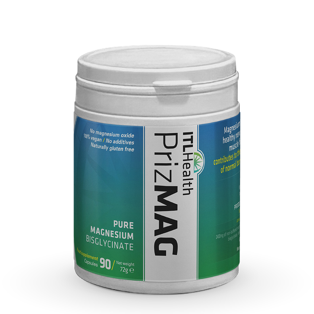 PrizMAG Pure Magnesium Bisglycinate, UK – ITL Health EU/UK